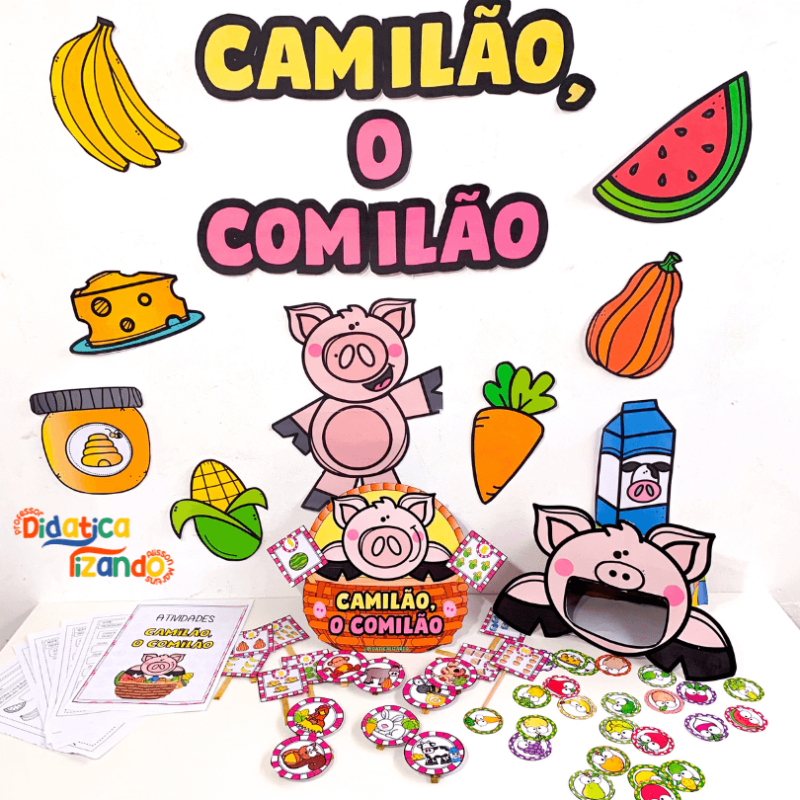 Camilão, o comilão – Didaticalizando – Lojinha Didaticalizando