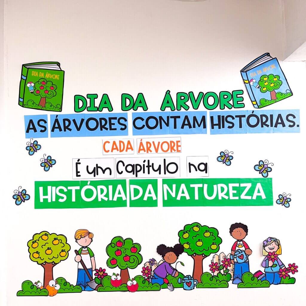 Dia da Árvore - Lojinha Didaticalizando