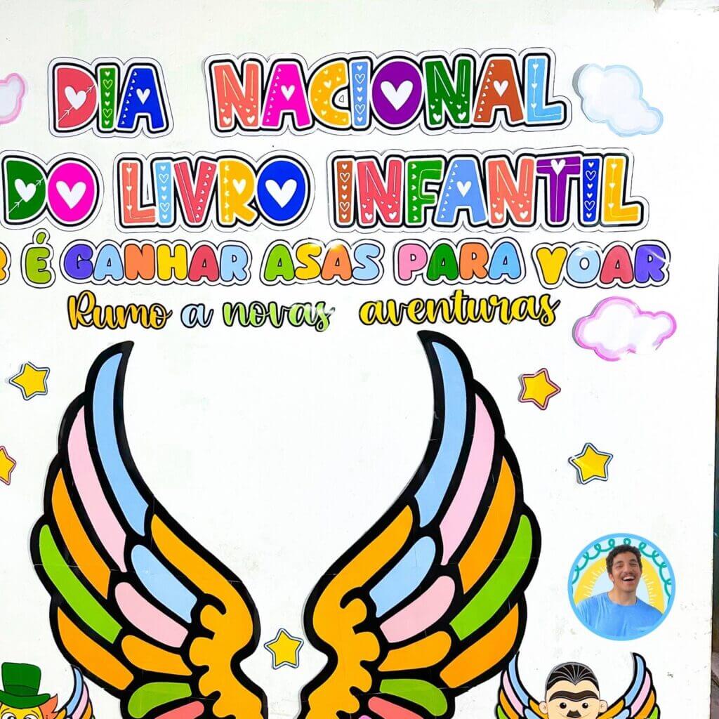 Painel – Dia Nacional do Livro Infantil – Lojinha Didaticalizando