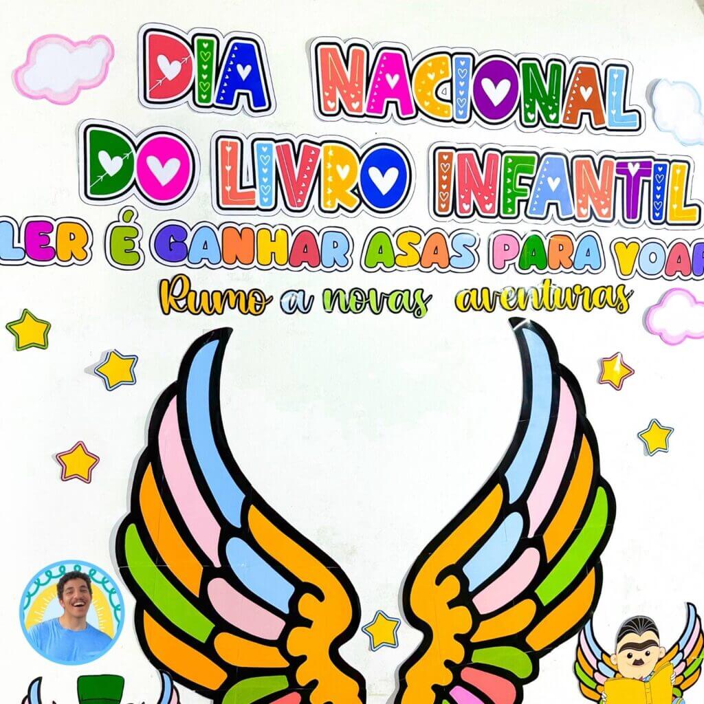 Painel – Dia Nacional do Livro Infantil – Lojinha Didaticalizando